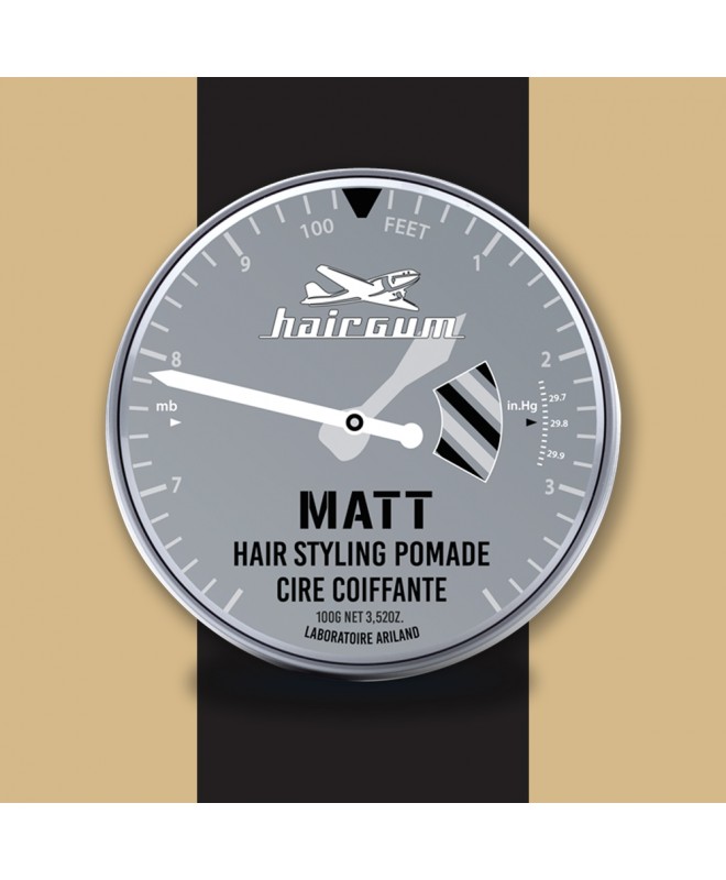 Cire coiffante Matt, effet mat, hairgum résultat naturel 100G