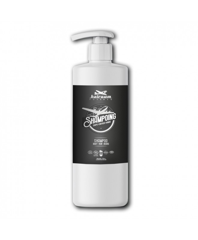 Shampoing homme corps, cheveux et barbe Bio
